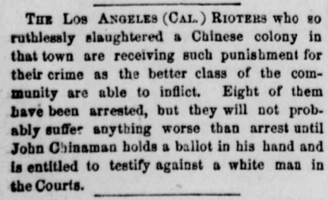 Oct. 24, 1871: Los Angeles Chinatown Massacre - Zinn Education Project