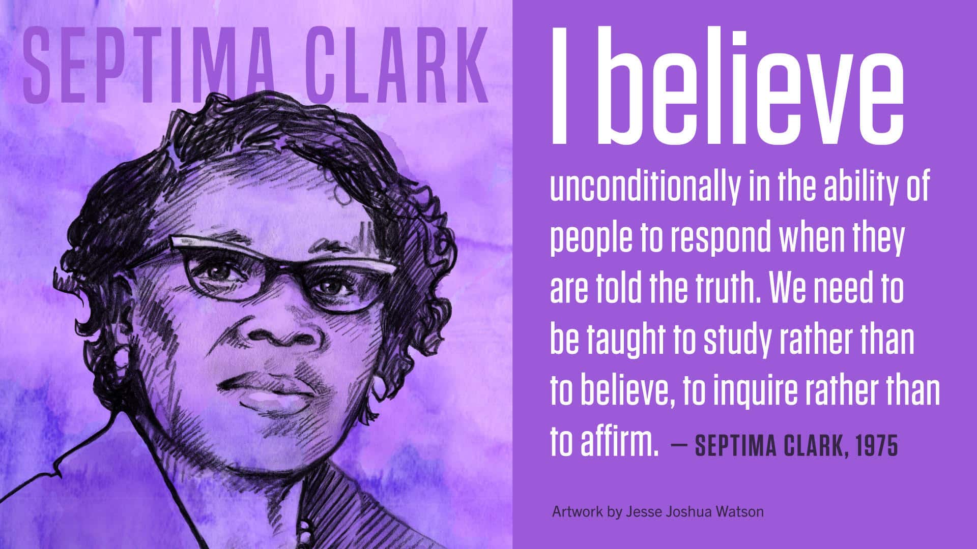 May 3, 1898: Septima Clark Born - Zinn Education Project