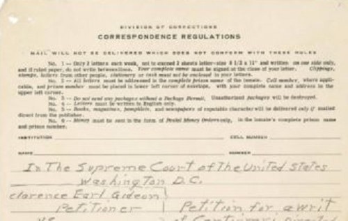 March 18, 1963: Gideon v. Wainwright - Zinn Education Project
