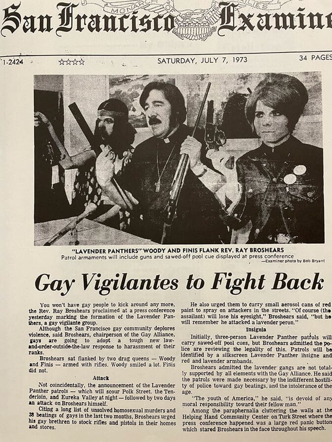 July 6, 1973: Founding of the Lavender Panthers in San Francisco - Zinn ...