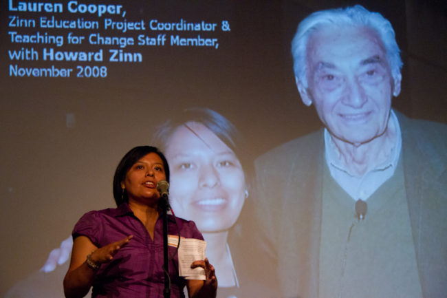 Dedication of the Zinn Room at Busboys and Poets - Excerpts from Talks ...
