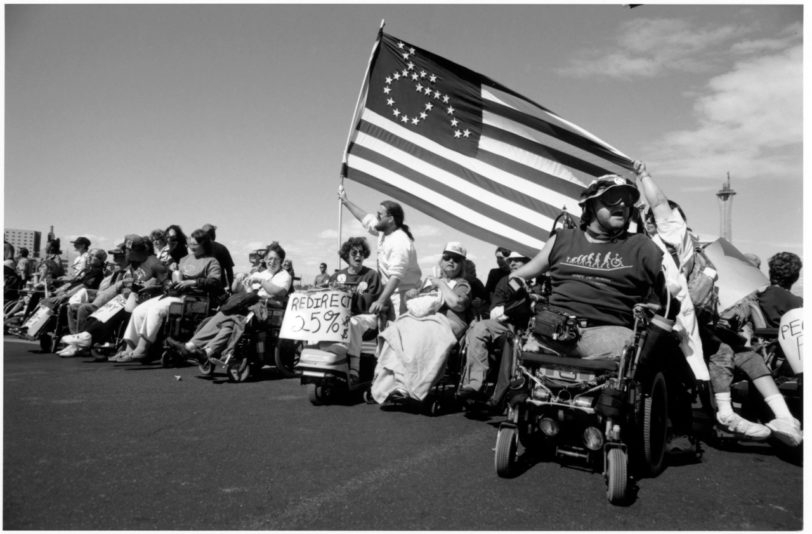 March 12, 1990: Disability Rights Activists Make "Capitol Crawl" for ...