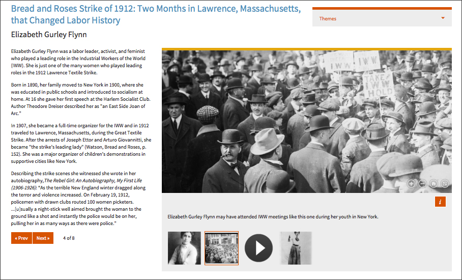 Bread and Roses Strike of 1912 Exhibition - Zinn Education Project