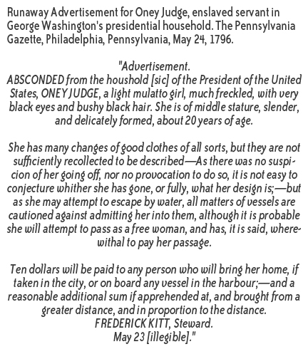 Time to Tell the Truth About Slavery at Mount Vernon - Zinn Education ...