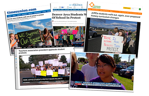 Hundreds of High Schoolers Walk Out to Protest Conservative Takeover of ...