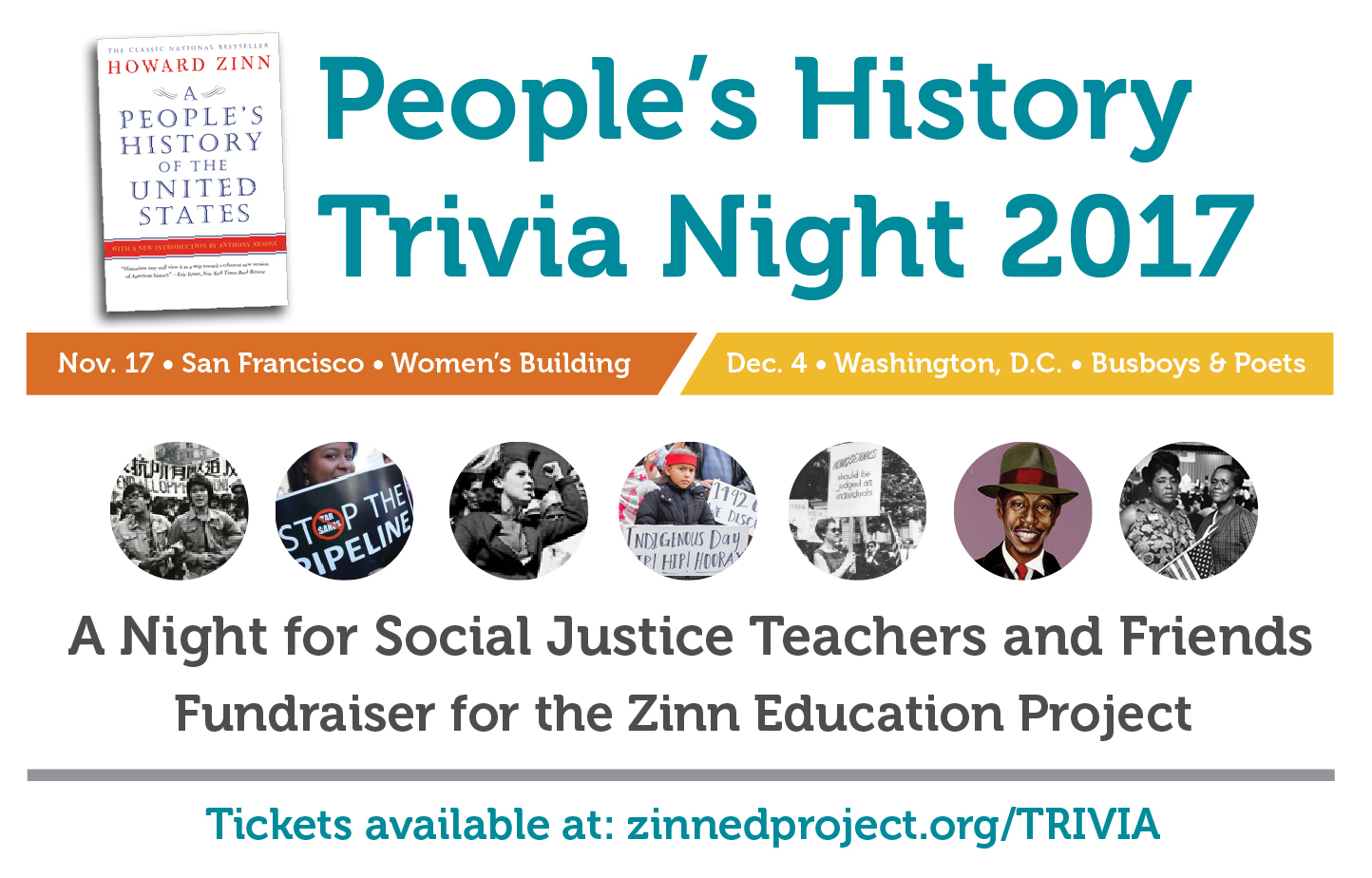 People's History Trivia Night 2017 | Zinn Education Project: Teaching ...