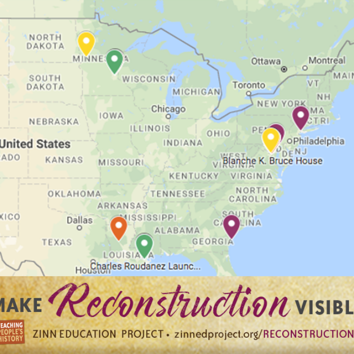 Reconstruction Era Map