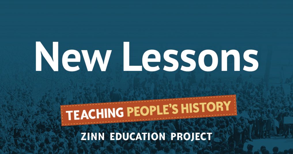 Teaching People's History Year in Review: 2019 - Zinn Education Project