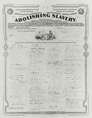 Dec. 6, 1865: 13th Amendment Ratified - Zinn Education Project