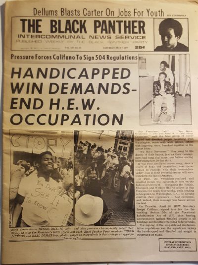 April 28, 1977: Disability Rights Sit-Ins Force Enactment of Section ...