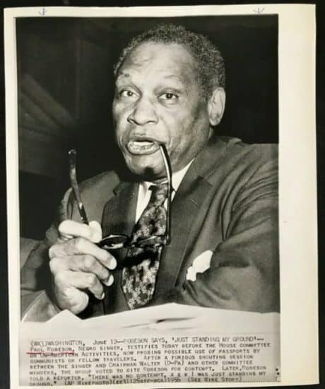 Paul Robeson, Political Outlaw: Lessons for Today from the Black ...