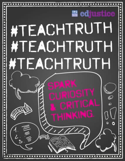 August 27 – 29: Teach Truth Pledge Days of Action - Zinn Education Project