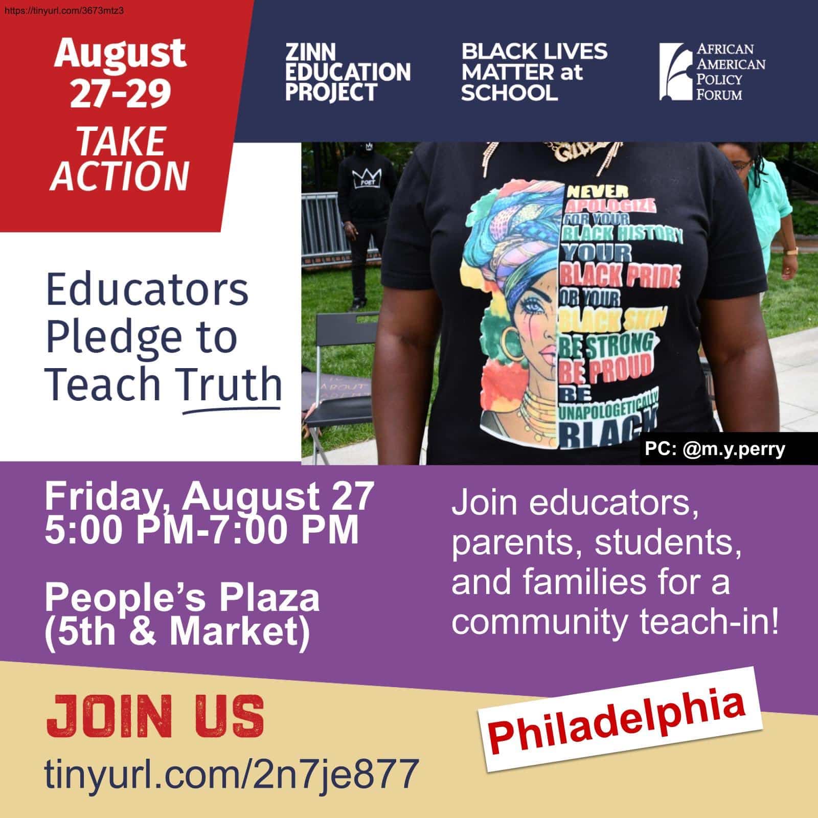 How to Organize: Teach Truth Pledge Days of Action - Zinn Education Project