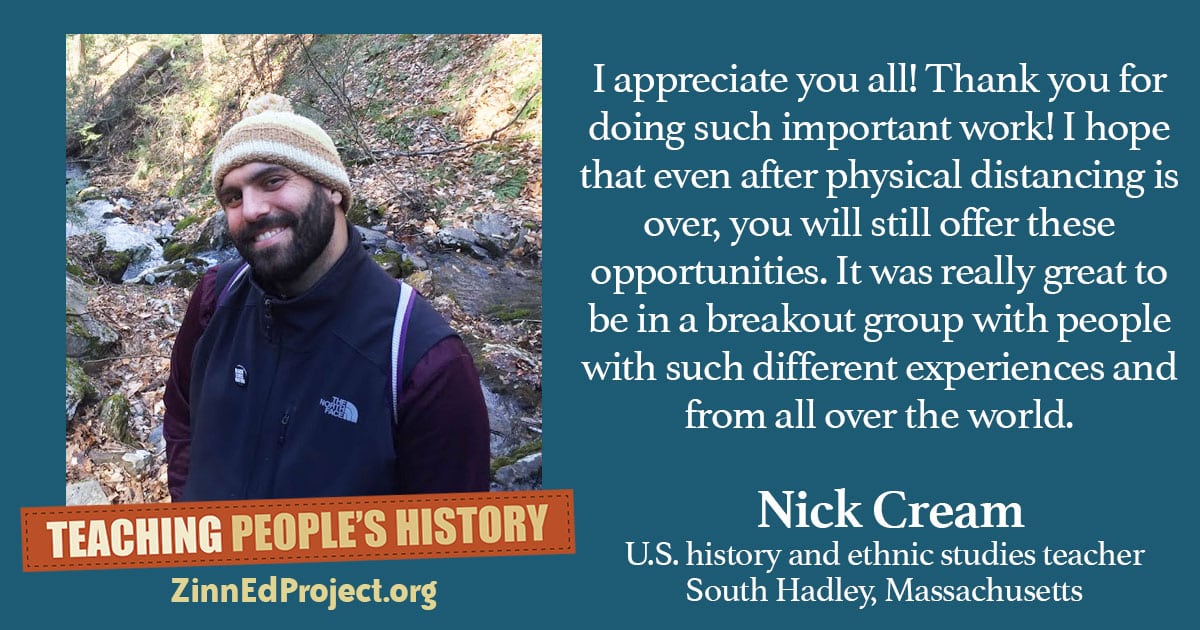 People's History is Reaching More Classrooms - Zinn Education Project