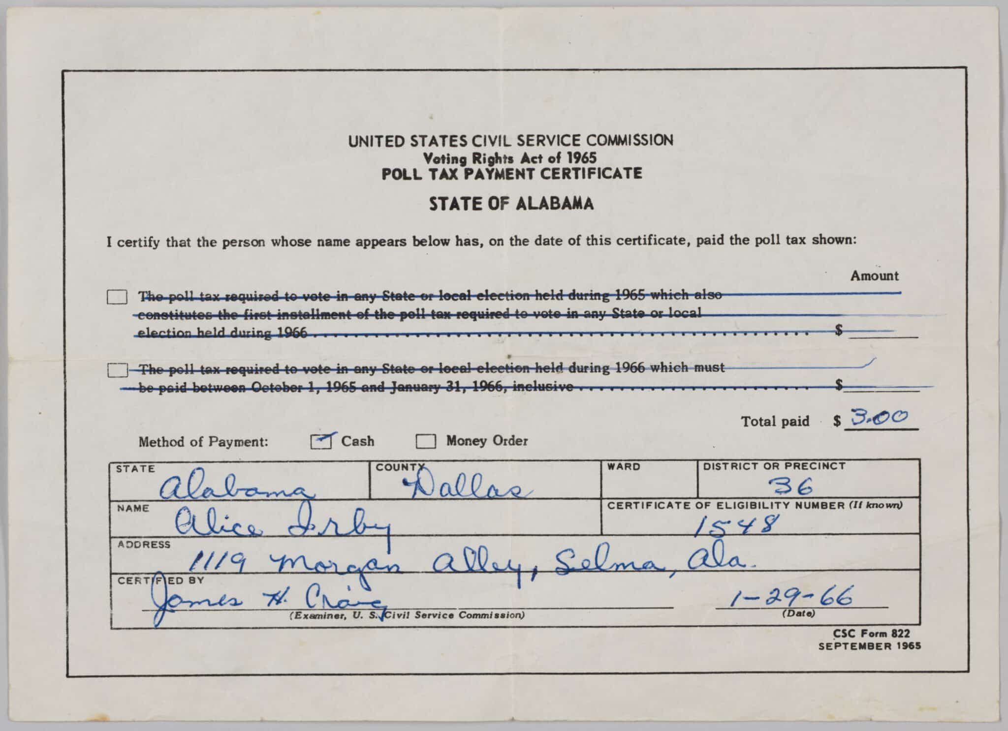 Jan. 23, 1964: 24th Amendment on Poll Tax Ratified - Zinn Education Project