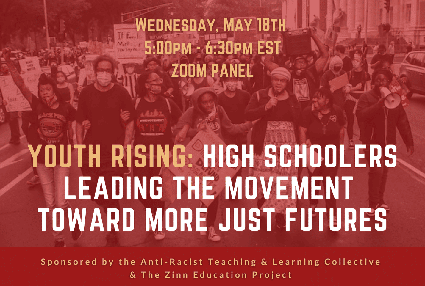 Youth Rising Panel on May 18 - Zinn Education Project