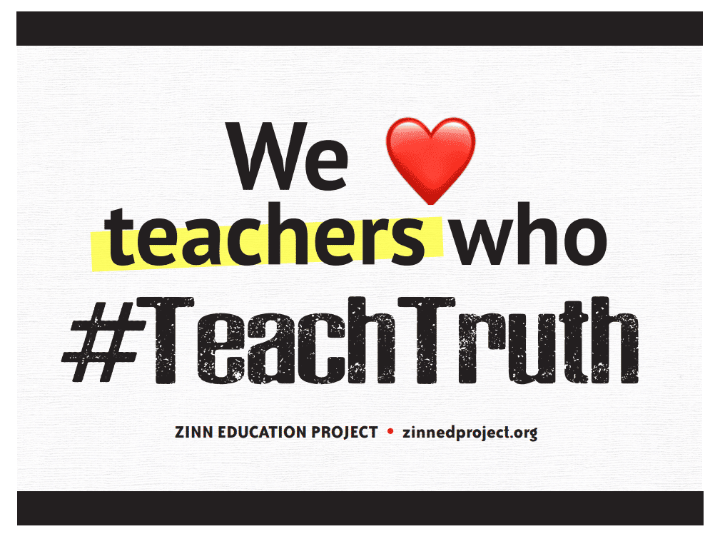 Nine Ways to Participate in the Teach Truth Days of Action - Zinn ...