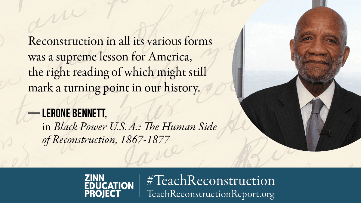 People's Historian: Lerone Bennett Jr. - Zinn Education Project