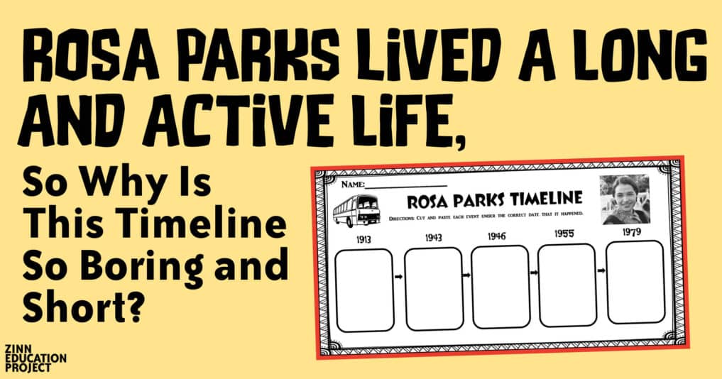 A Rosa Parks Timeline