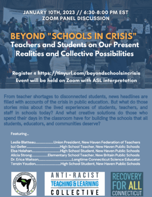 Beyond “Schools In Crisis”: Teachers and Students on Our Present ...