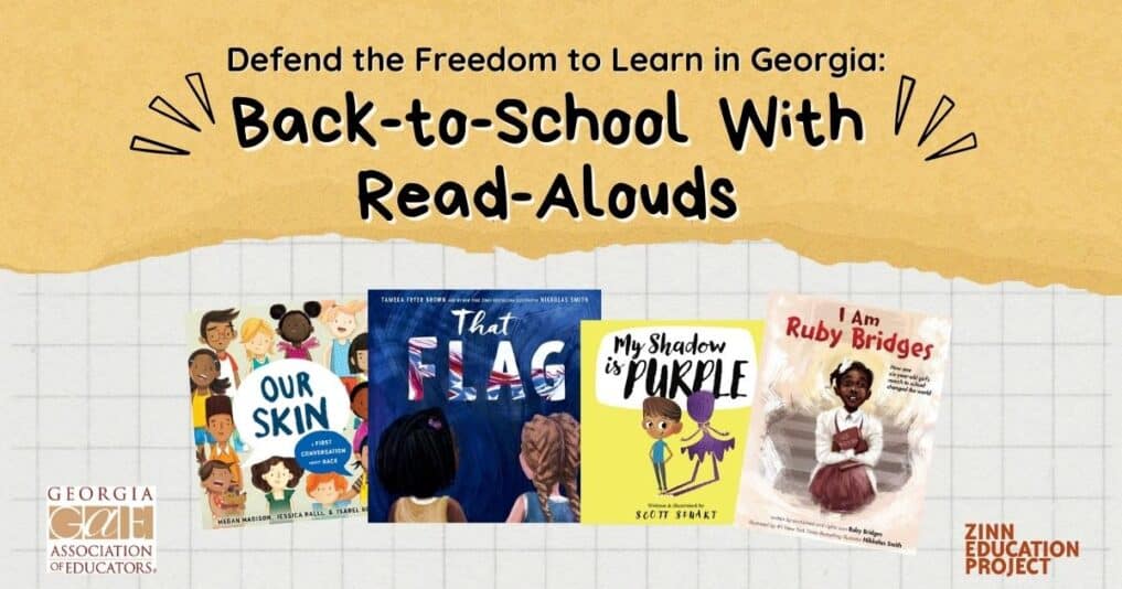 Defend the Freedom to Learn in Georgia: Back-to-School Read-Aloud ...