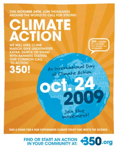 Oct. 24, 2009: International Climate Day of Action - Zinn Education Project