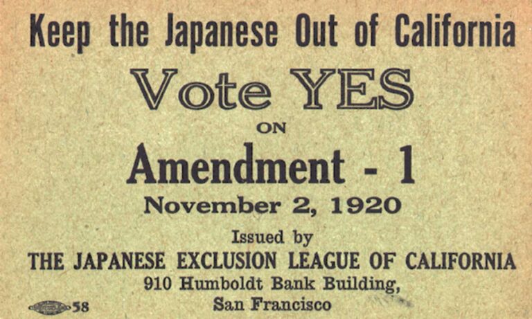 May 3, 1913: California’s Alien Land Law Enacted - Zinn Education Project