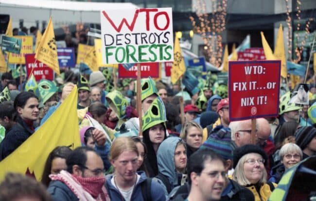 Nov. 30, 1999: Protesters Shut Down WTO Conference in Seattle - Zinn ...