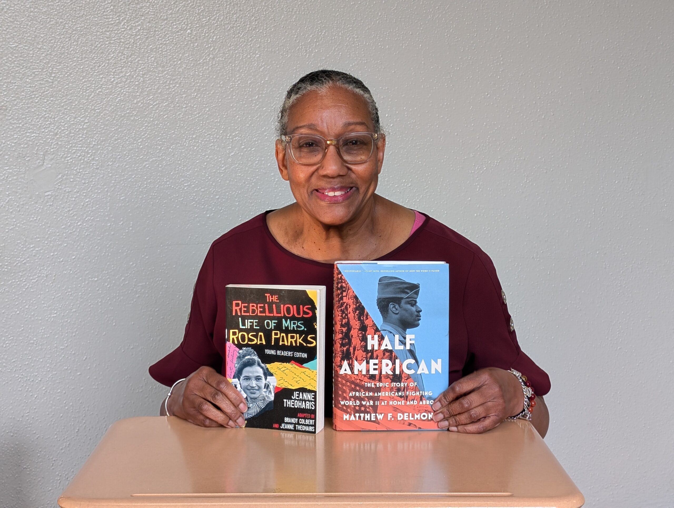 Student Overjoyed to Receive a Book - Zinn Education Project