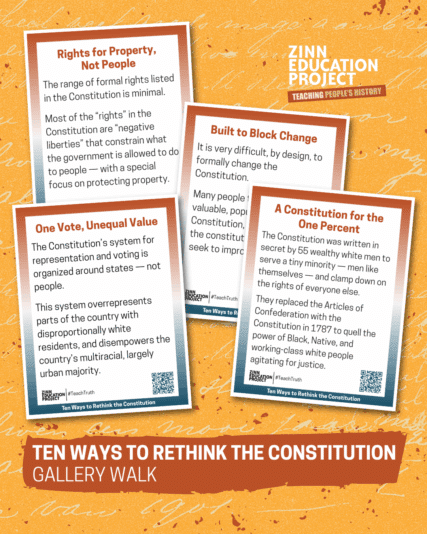 Five Ways to Teach Truth About the Constitution - Zinn Education Project