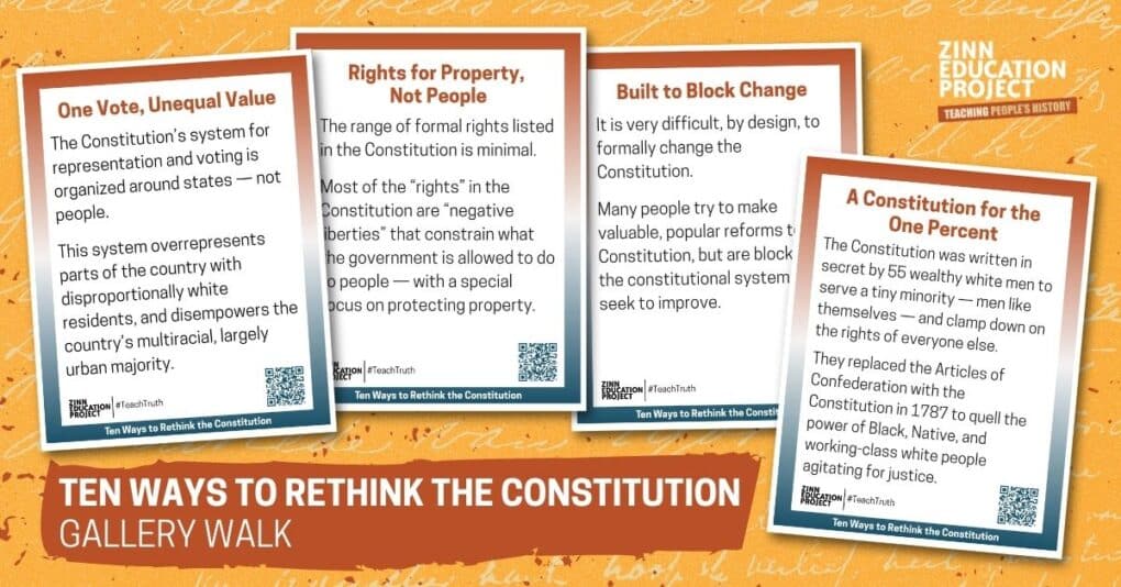 New Lessons - Zinn Education Project